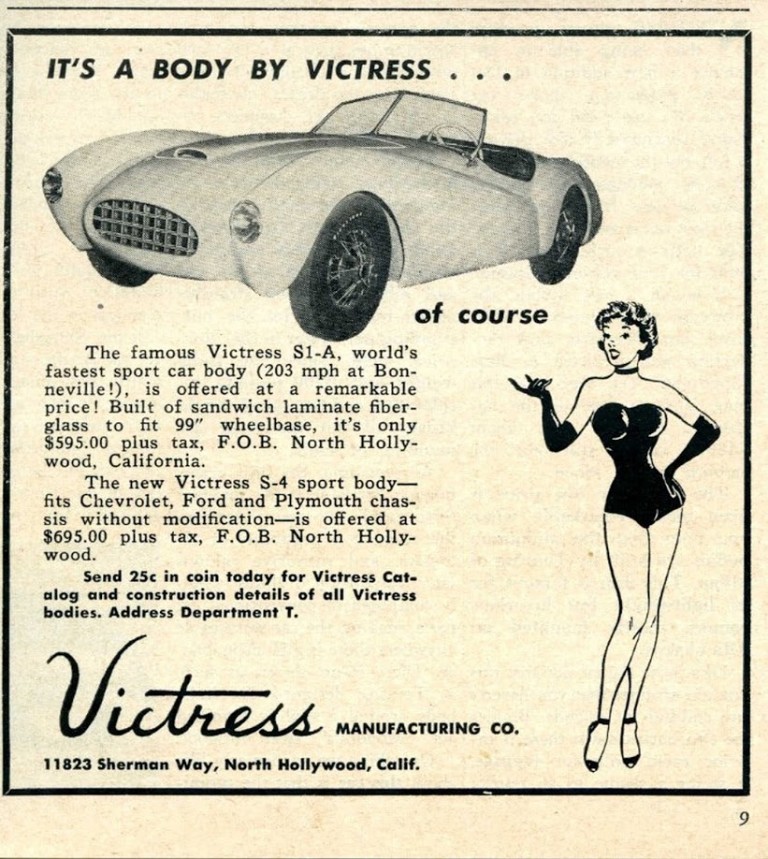 Car Of The Day - 1953 Victress S1A Roadster For Sale On eBay ...