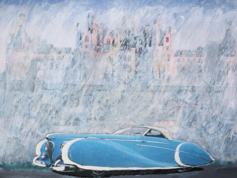 An Artist’s Discovery of Streamline Moderne Classic Car Designs ...