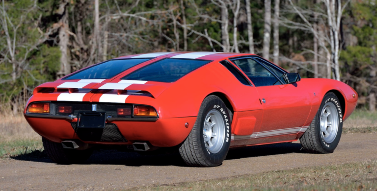 A De Tomaso Mangusta Commissioned by Carroll Shelby is Sold ...