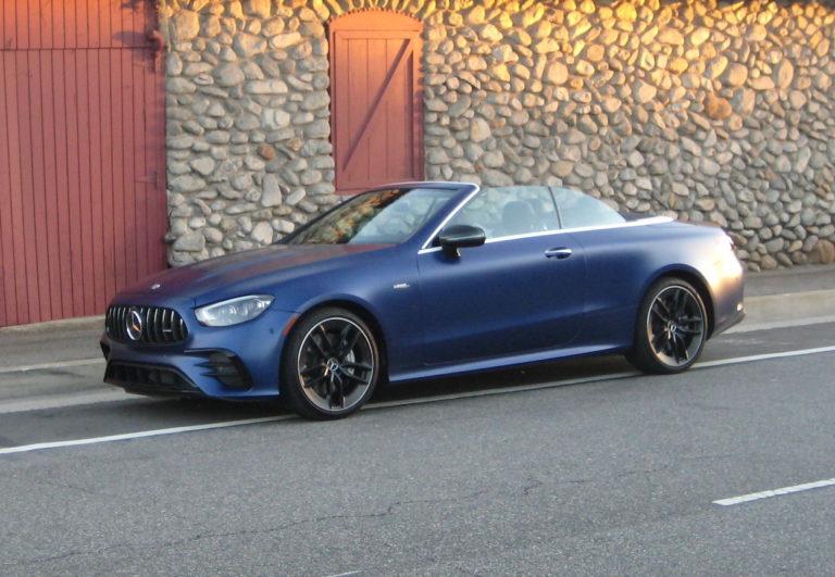 Driving Impression: 2021 Mercedes-AMG E53 Convertible - MyCarQuest.com